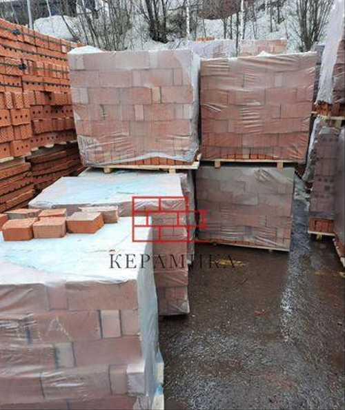 Кирпич цокольный полнотелый М-150 Чебоксарский