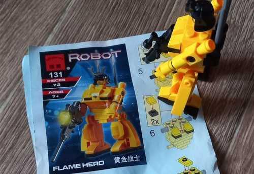 Lego Robot Flame Hero оригинал новый