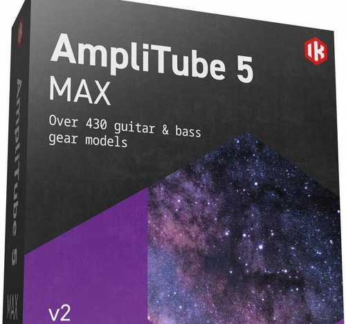 Ik multimedia Amplitube 5 Max v2 офиц лицензия