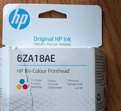HP 6ZA18AE трёхцветная печатающая головка M0H50A