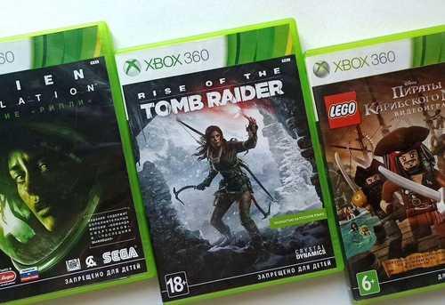 Alien Isolation/ Tomb Raider/ Lego Пираты X360