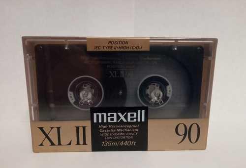 Аудиокассета maxell XL II 88 год