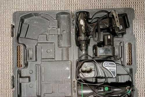 Шуруповёрт хитачи DS 12DVF3