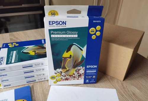 Фотобумага Epson Premium Glossy 13x18