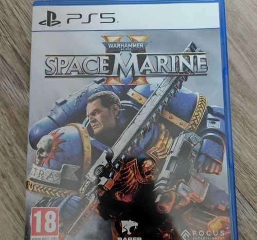 Warhammer 40000 space marine 2 ps5 диск