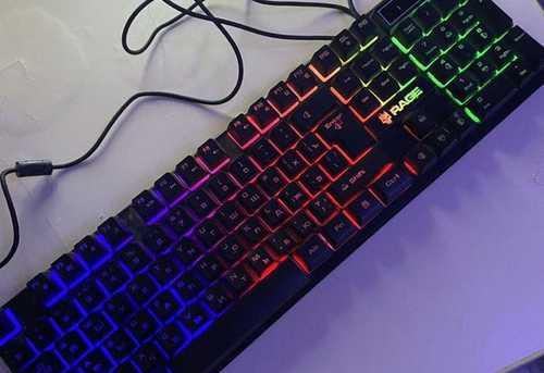 Игровая клавиатура с подсветкой dexp