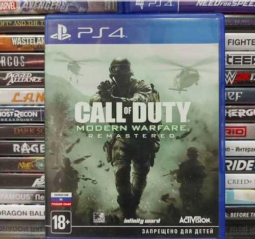 Call of Duty: Modern Warfare Remastered PS4 рус