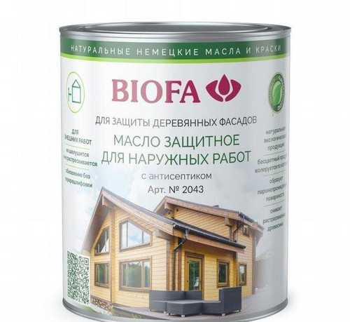 2043 Масло защитное для наружных работ Biofa 1л