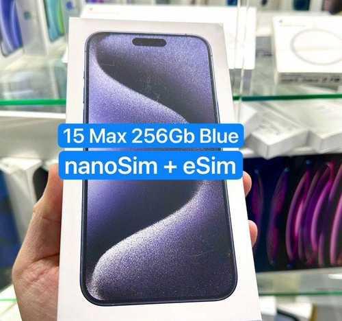 iPhone 15 Max 256Gb Blue nanoSim   eSim