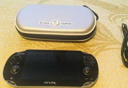PS Vita Fat Oled Wi-Fi прошитая с чехлом