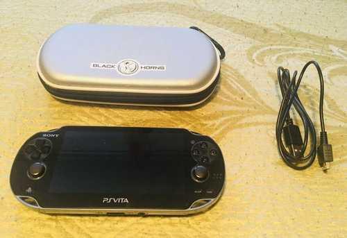 PS Vita Fat Oled Wi-Fi прошитая с чехлом