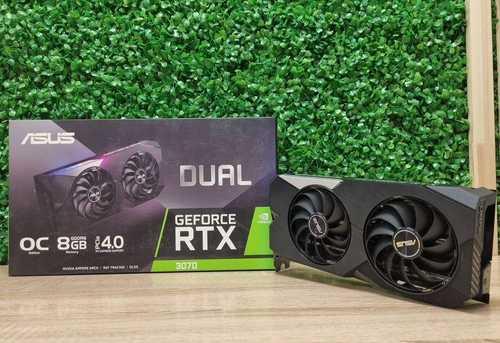 Видеокарта asus RTX 3070 Dual OC 8GB