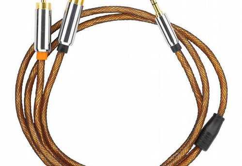 Кабель аукс Gryphon Pro Mini Jack — 2RCA 1M