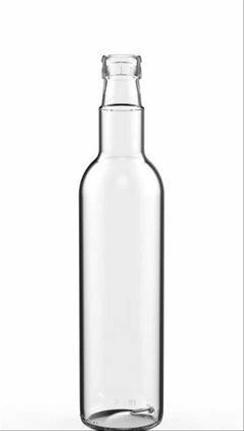 Бутылка водочная 0.5л Гуала-3 кпм-30 прозрачная