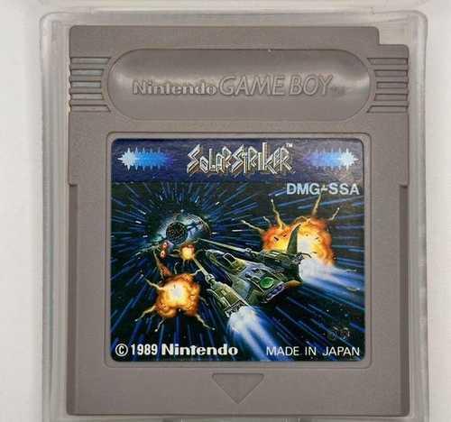 Игра Solarstriker для Game Boy оригинал