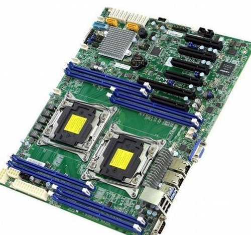 Supermicro MBD-X10DRL-I-B, OEM ATX 8x 288-pin DDR4 dimm slots LGA 2011 10x SATA3 (6Gbps) ports 4x US