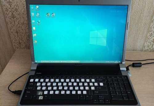 Ноутбук 17" DELL STUDIO 1737, 128 ГБ, Pentium T4200, RAM 4 ГБ, Intel GMA 4500MHD