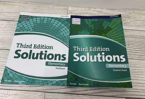 Учебники Solutions Elementary комплекты
