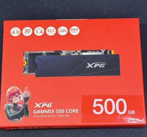 Ssd xpg gammix s50 core 500gb