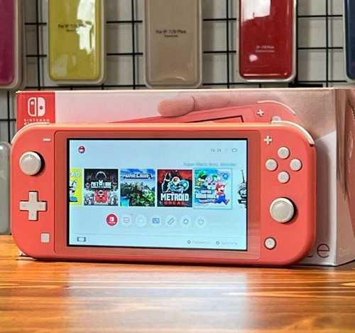 Новая Прошитая Nintendo Switch Lite 64gb