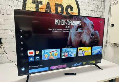 Огромный яркий novex 140см UHD SMART TV Алиса