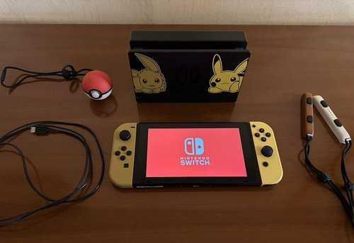 Игровая приставка Nintendo Switch Pikachu & Eevee