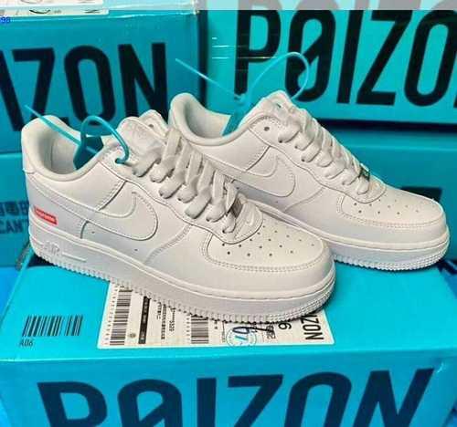 Кроссовки nike air force 1 supreme оригинал