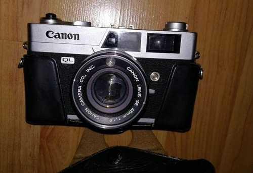 Плёночный фотоаппарат Canon QL 19