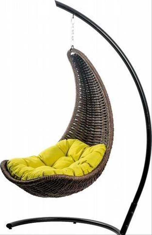 Плетеное подвесное кресло-гамак deckwood