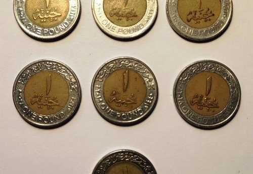 Монеты современ. Египет Израиль Турция Белор и т.д