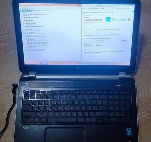 HP 15-n055sr (i3-4005U/HDD 500GB/DDR3 4GB)