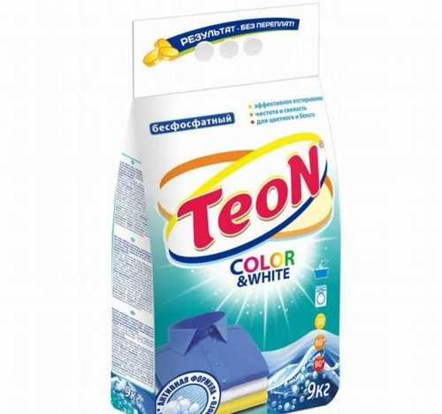 Стиральный порошок"Teon Color White" 9 кг