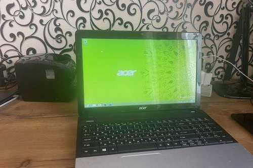 Ноутбук Acer aspire e1 571. озу 4гб