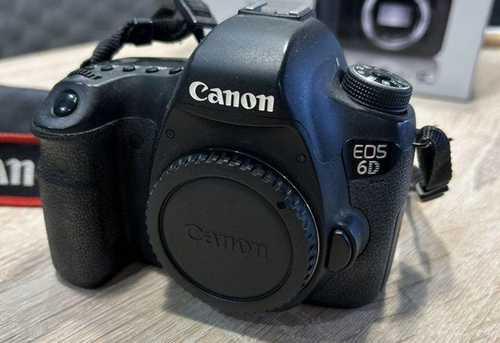 Зеркальный фотоаппарат canon 6d + объектив