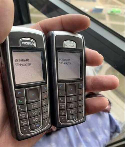 Телефон кнопочный Nokia 6230 оригинал черный