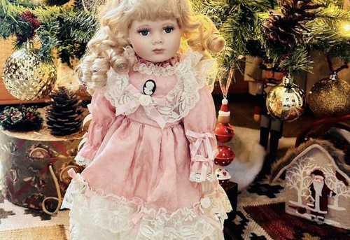 Кукла коллекционная фарфор винтаж Англия Leonardo