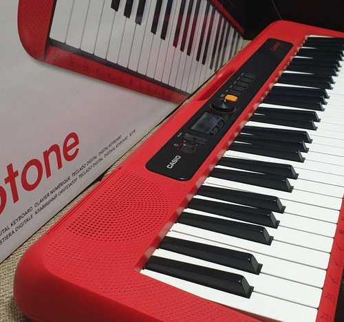 Синтезатор casio casiotone ct s200rd + адаптер