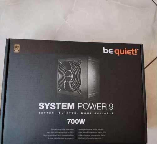 Блок питания Bequiet 700w