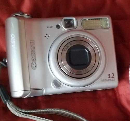 2 Цифровых фотоаппарата canon А510 и А560