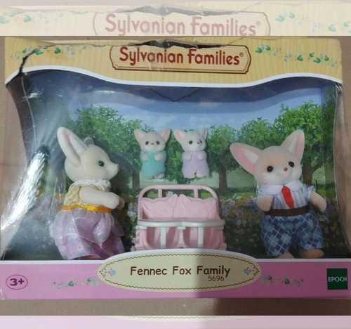 Набор игровой Sylvanian Families семья лисичек