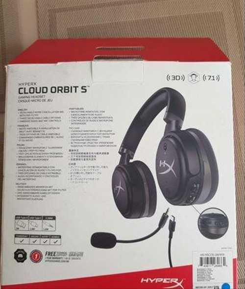 Наушники HyperX cloud orbit s