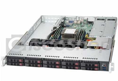 Платформа Supermicro 1U SYS-1019P-WTR, до одного п