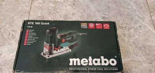 Электролобзик Metabo STE 100 quick коробка, 710 Вт