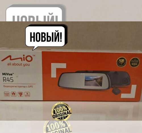 New видеорегистратор зеркало с GPS MIO MiVue R45