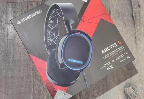 Игровые наушники Steelseries Arctis 5 Black