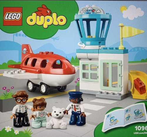 Lego duplo самолет и аэропорт