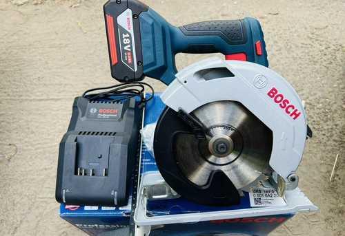 Аккумуляторная дисковая пила Bosch GKS 18V-57 4ah