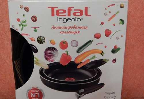 Набор сковород Tefal Ingenio Black 24/28 см