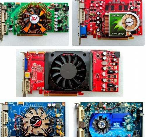 Видеокарты затычки Radeon GeForce PCI-E