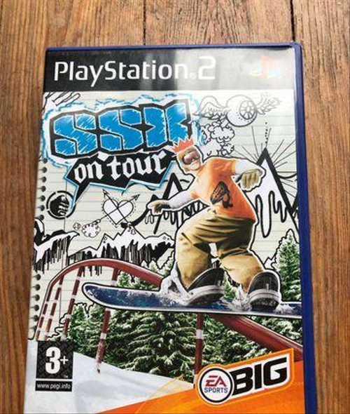 PS 2 SSX on tour лицензия